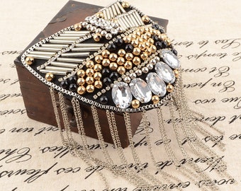 Spiked shoulder pads | Etsy