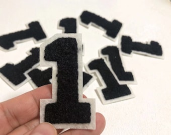 Colorful Embroidered Iron on Numbers Applique Patch,iron on Numerals ...