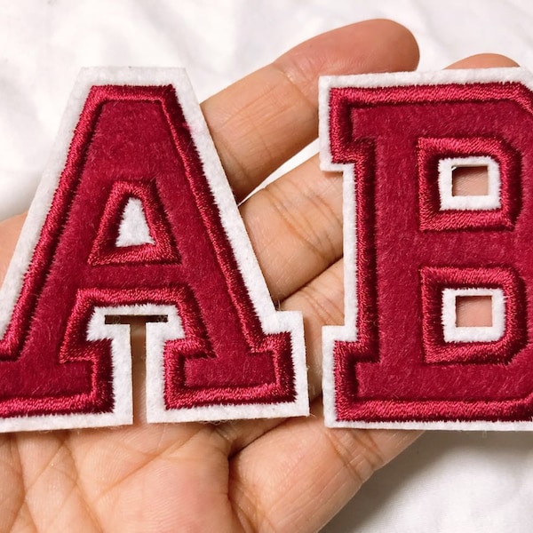 Iron on Letters - Etsy