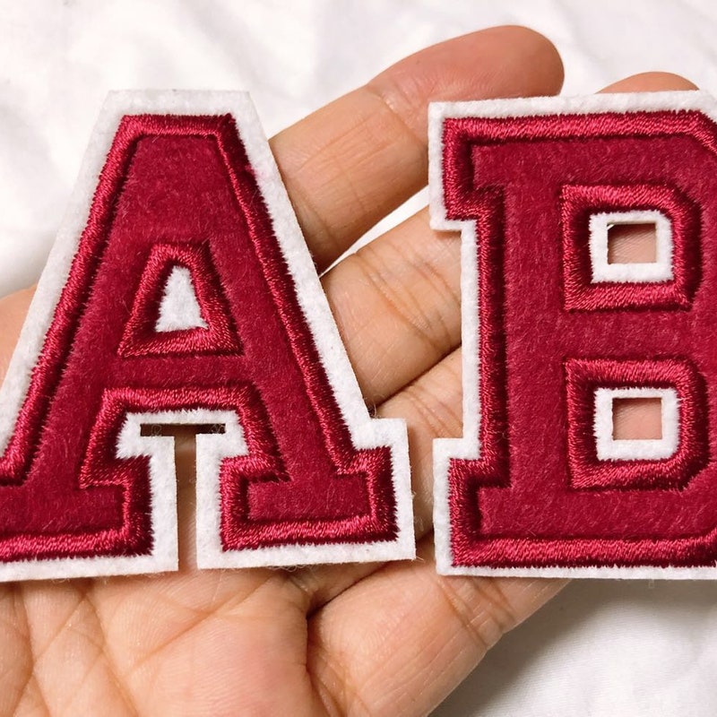 Iron on Letters - Etsy