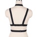 Elastic Band Harness Chest Sculpting Body Waist Belt Black Harness ...