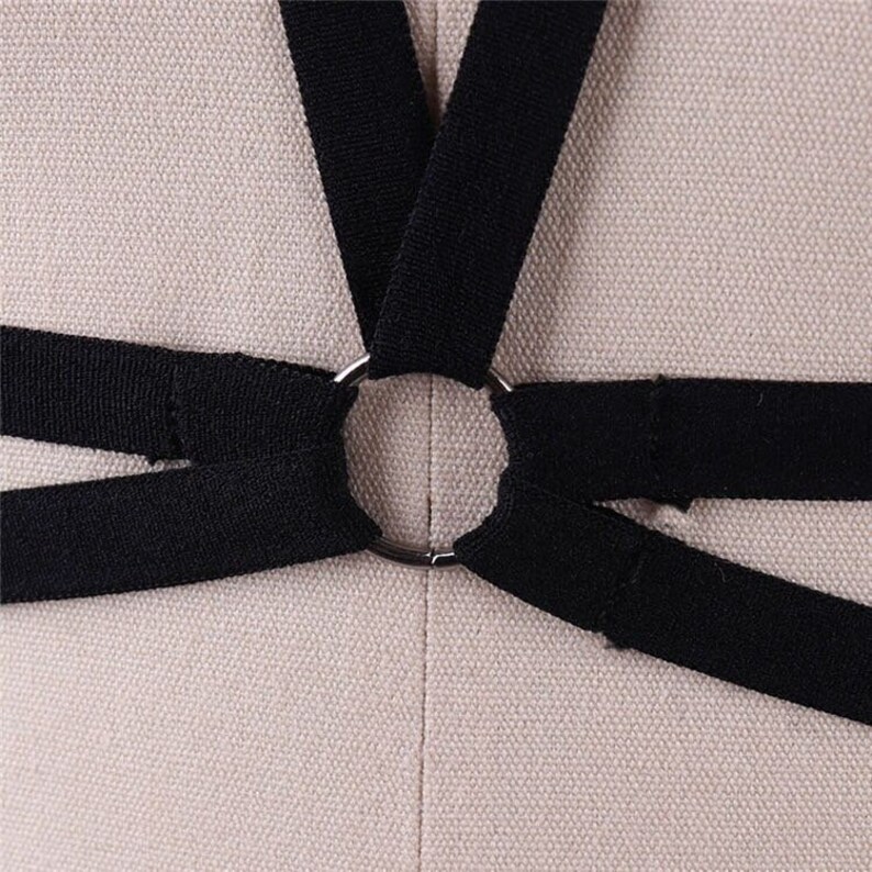 Elastic band Harness Chest Sculpting Body Waist Belt black | Etsy