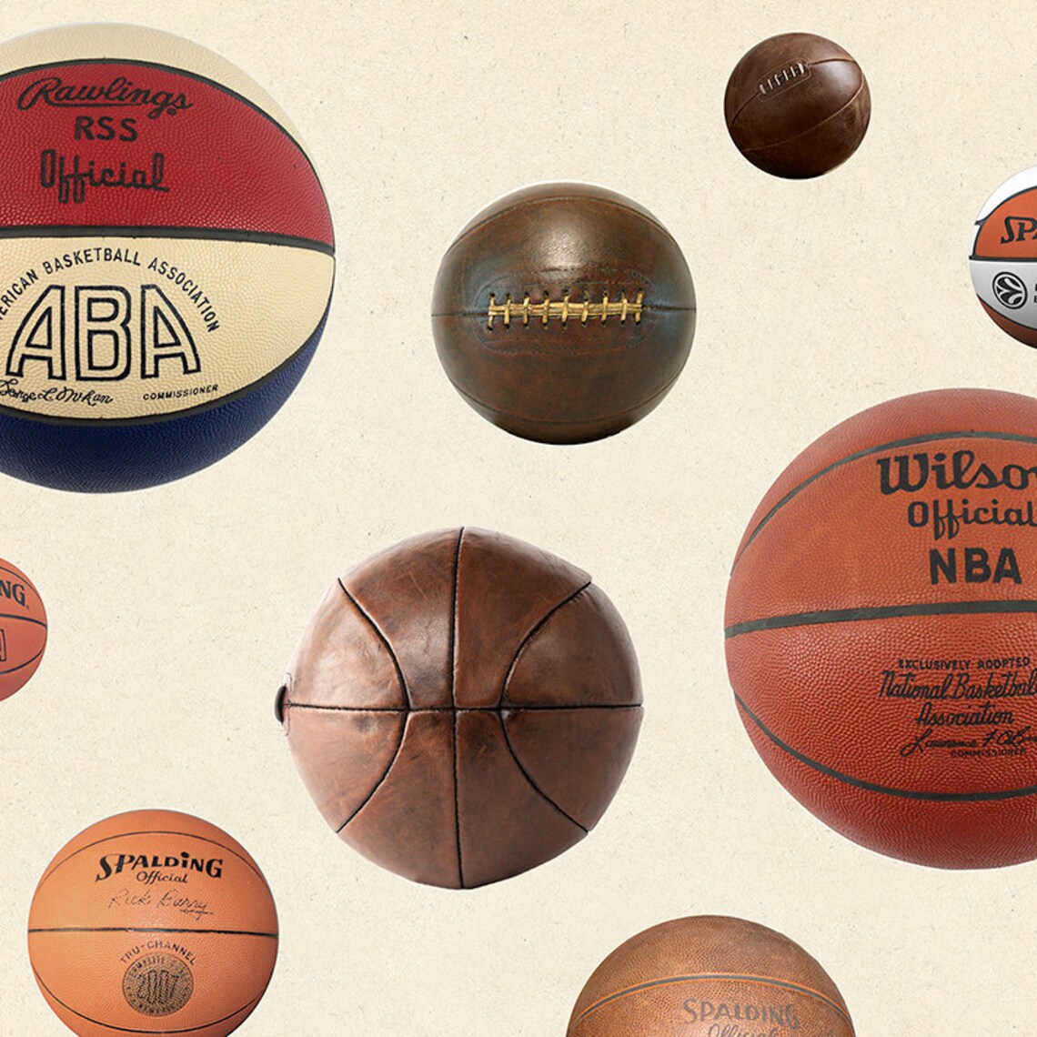 History of the Baskeballs Classic GBasketball Illustration | Etsy