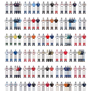 History of the Baseball Uniforms - Baseballs From All Eras - Baseball ...
