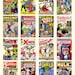Marvel Comics Art Poster - Historical Collection of Comics - Art Print ...