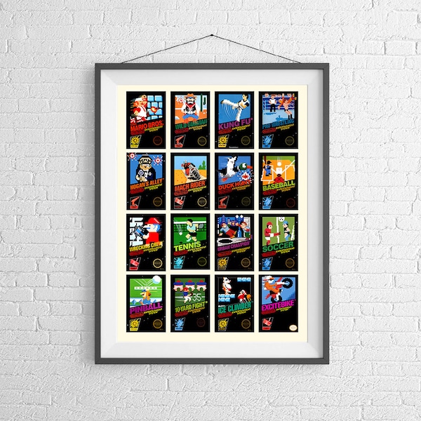 Video Game Posters - Etsy