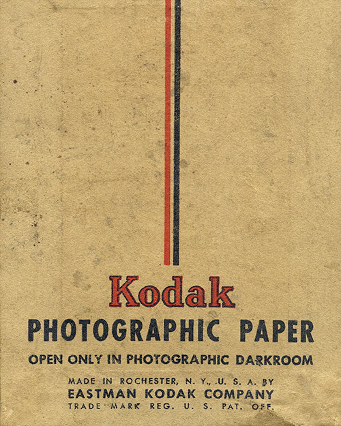 Kodak Photographic Paper - Vintage Film Box - 35mm Film - Ilford Agfa ...