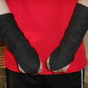 Japanese Tekko Arm Wraps Gloves Martial Arts Ninja Ninjitsu Samurai ...