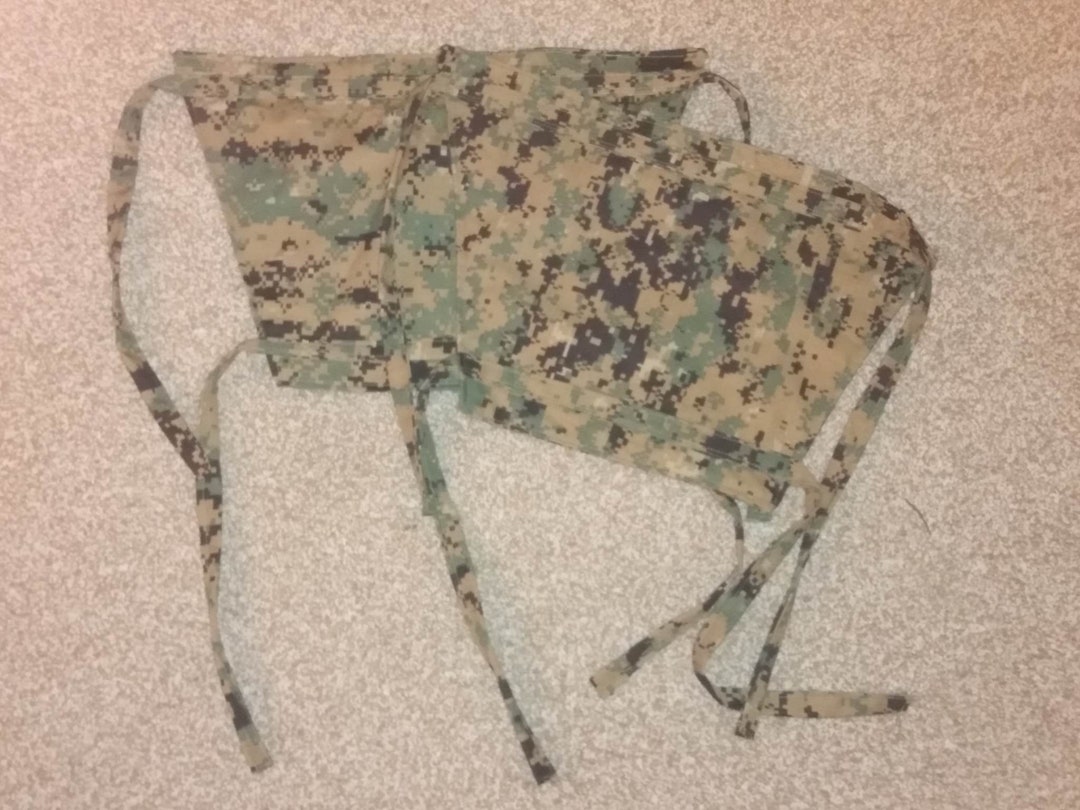 Japanese Ninja Kyahan Leg Wraps USMC Woodland Camo MARPAT Nyco - Etsy