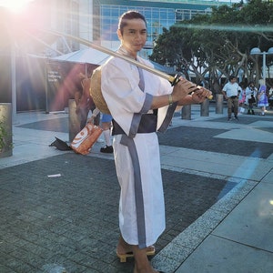 Made to Order Samurai Jack Japanese Yukata Kimono Costume Cosplay - Etsy