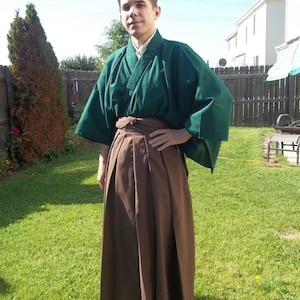 Custom Made to Order Traditional Japanese Samurai Hakama & Kimono ...