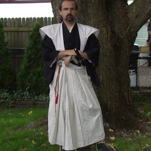 Made to Order Japanese Samurai Edo Period Kataginu Vest Martial Arts - Etsy