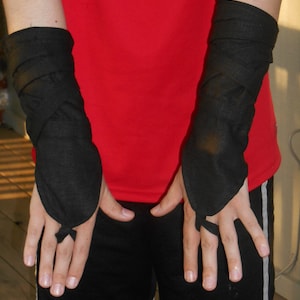 Japanese Tekko Arm Wraps Gloves Martial Arts Ninja Ninjitsu Samurai ...