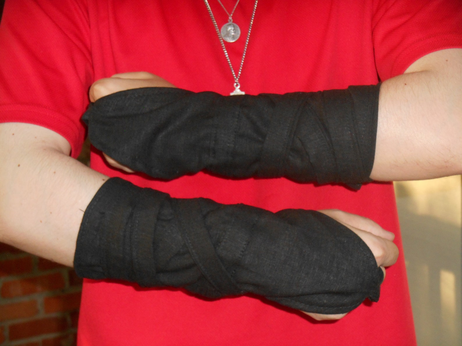 Japanese Tekko Arm Wraps Gloves Martial Arts Ninja Ninjitsu Samurai ...