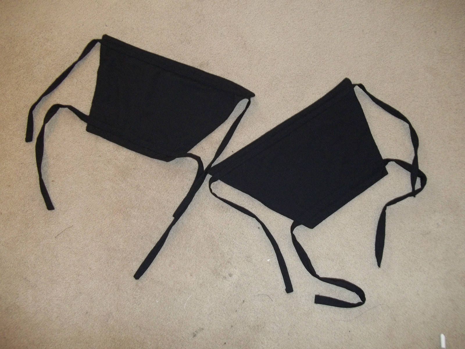 Japanese Ninja Pants Trousers Yoroi Hitatare + Kyahan Leggings Wraps ...