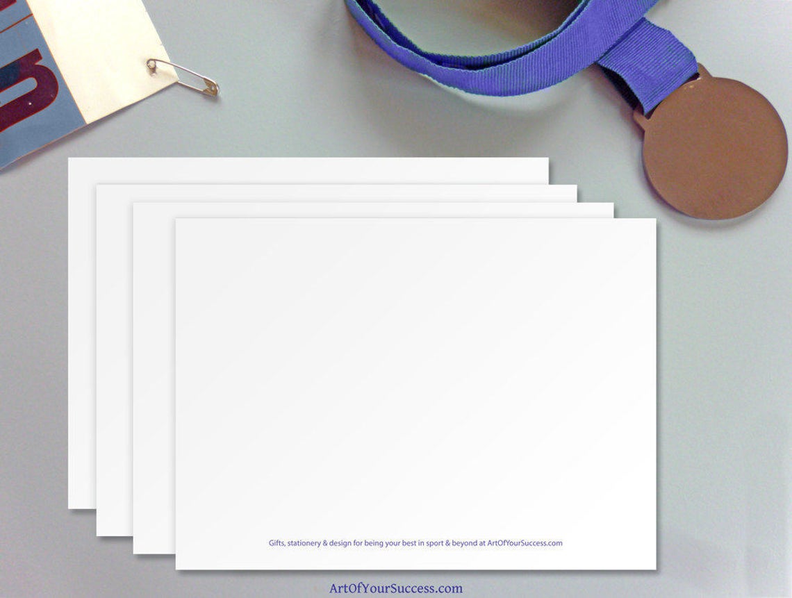 Running Gift Time Goal Postcards Race Time Goal Postcards - Etsy UK