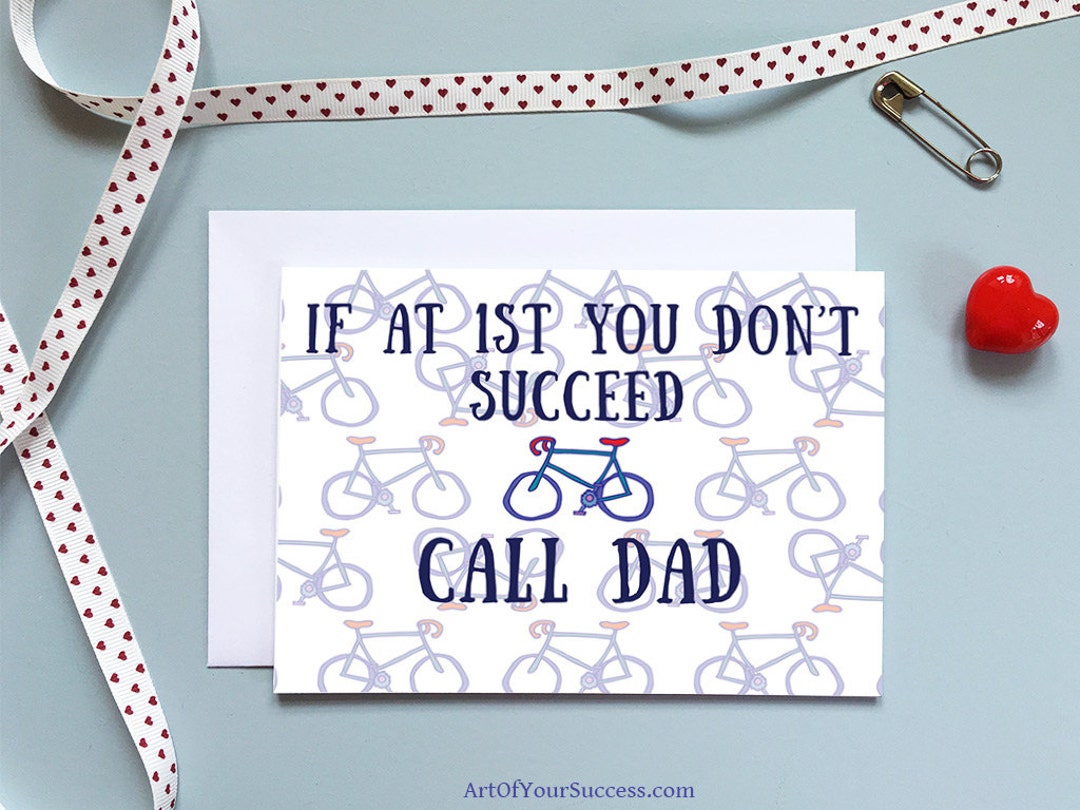 Father's Day Card, Funny Father's Day Card, Call Dad Card, Dad Thank ...