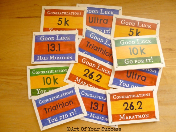 Good Luck Half Marathon Card 13.1 Card Good Luck 13.1 Card - Etsy UK