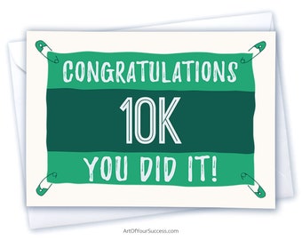 10k Congratulations - Etsy