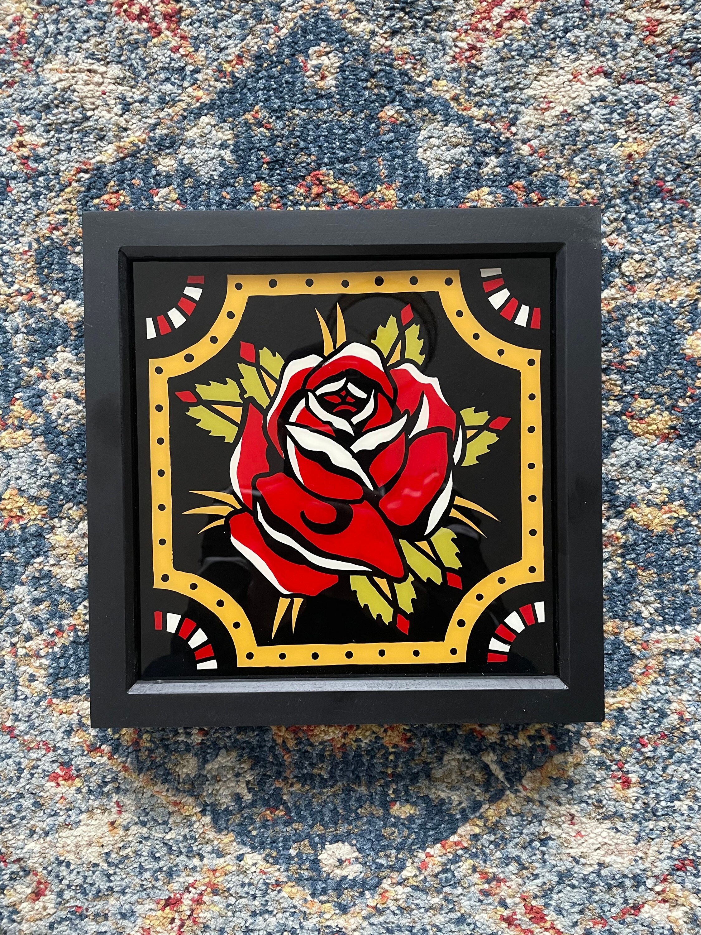 Traditional Blue Rose Flash