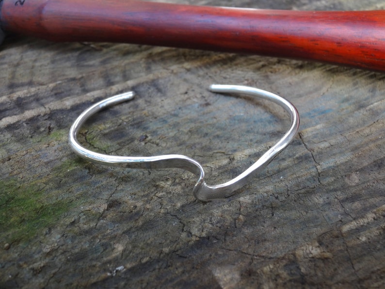 Forged Sterling Bracelet - Etsy