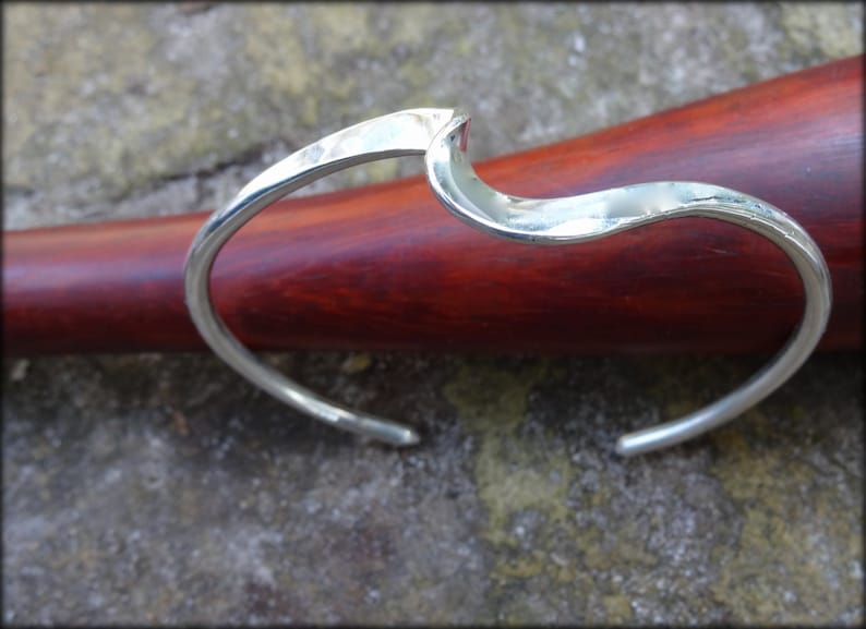 Forged Sterling Bracelet - Etsy