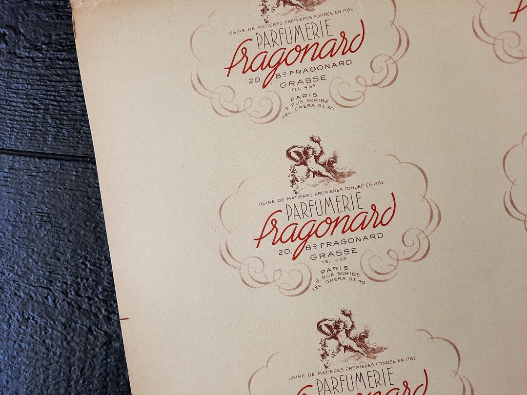 Fragonard Paris Pretty Lithograph Test From a French Printing - Etsy