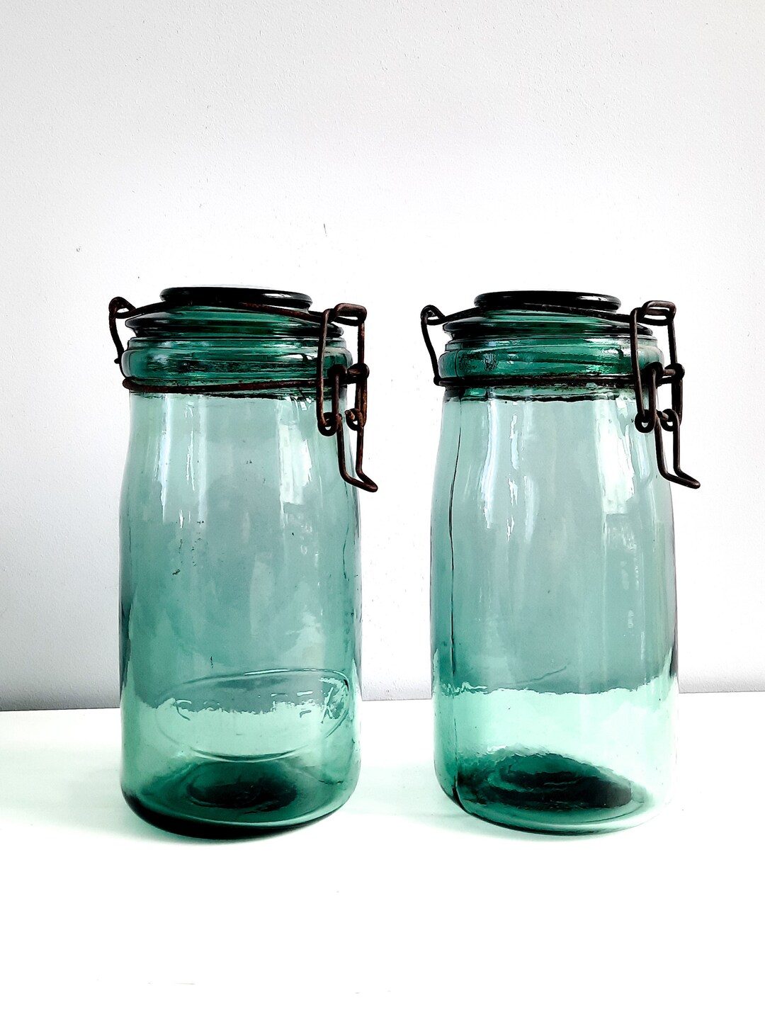 Emerald Green Canning Jar Vintage SOLIDEX Preserving Jar 1 - Etsy