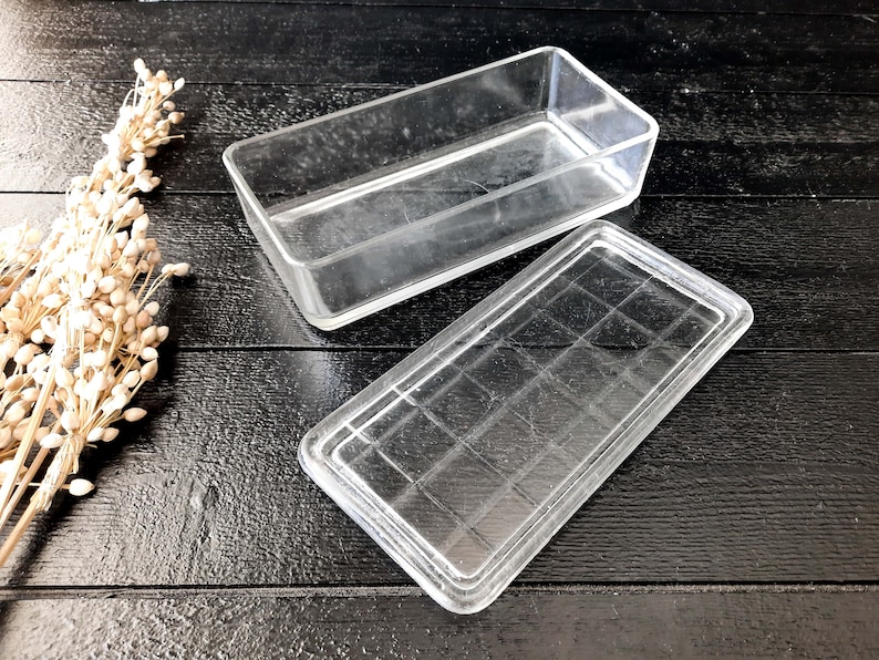 Large Rectangular Refrigerator Glass Box, Glass Food Keeper, Container ...
