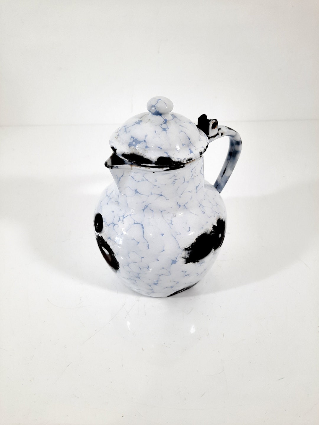 Rare Enameled Tea Pot With Lid From AUSTRIA B. Freres N 5 - Etsy