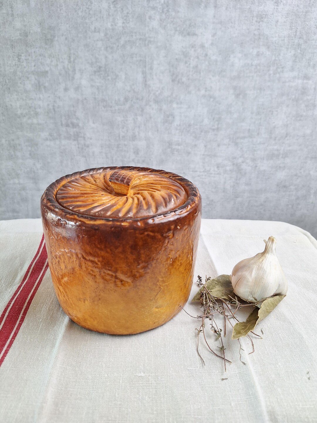 Antique French Pate Tureen Pillivuyt Mehun 1900s, Trompe Loeil Ceramic ...