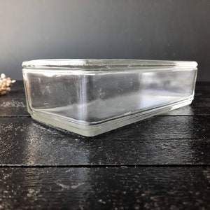 Large Rectangular Refrigerator Glass Box, Glass Food Keeper, Container ...