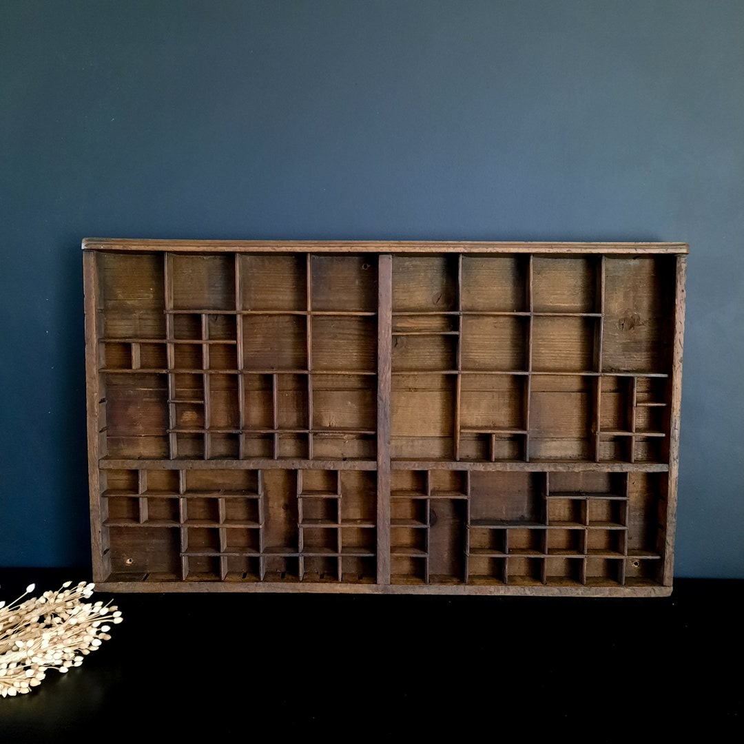 Extra Large Wooden Printer Drawer Letterpress Tray Wood Letterpress ...