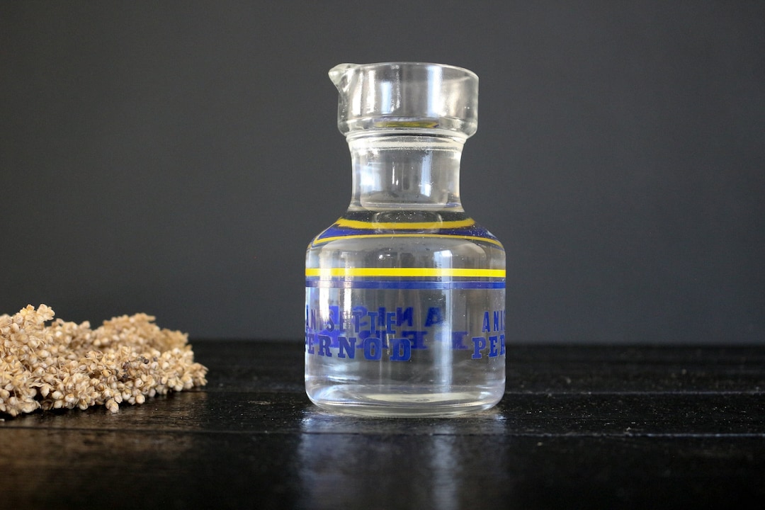 French Pastis PERNOD ANISETTE Carafe Pitcher, French Bistro Parisian ...