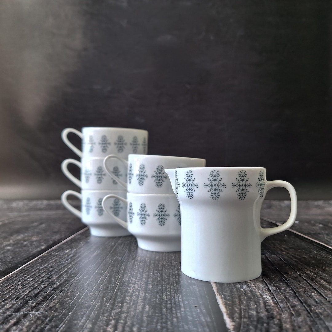 Vintage 1970s Melitta Germany Teacup Set, Melitta Germany Tea Cup With ...