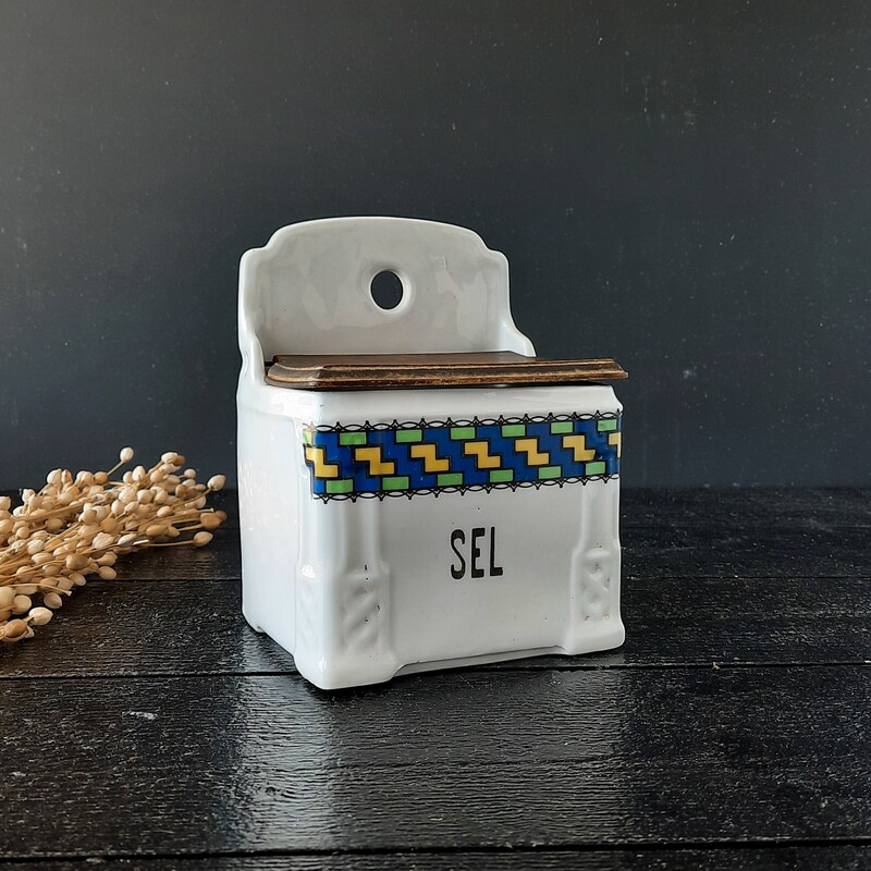 Ceramic Salt Box - Etsy