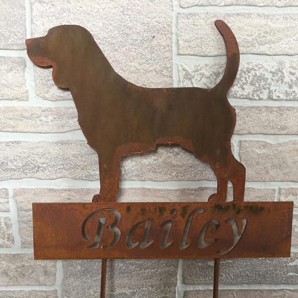 Beagle Metal Art - Etsy