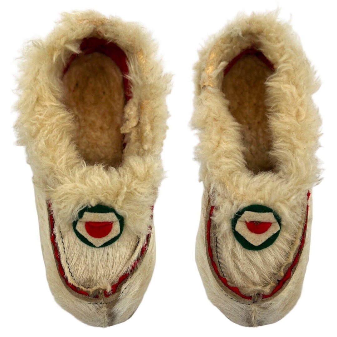 VTG Scandinavian Norwegian Sámi Shoes Nutukas Moccasins Child’s ...