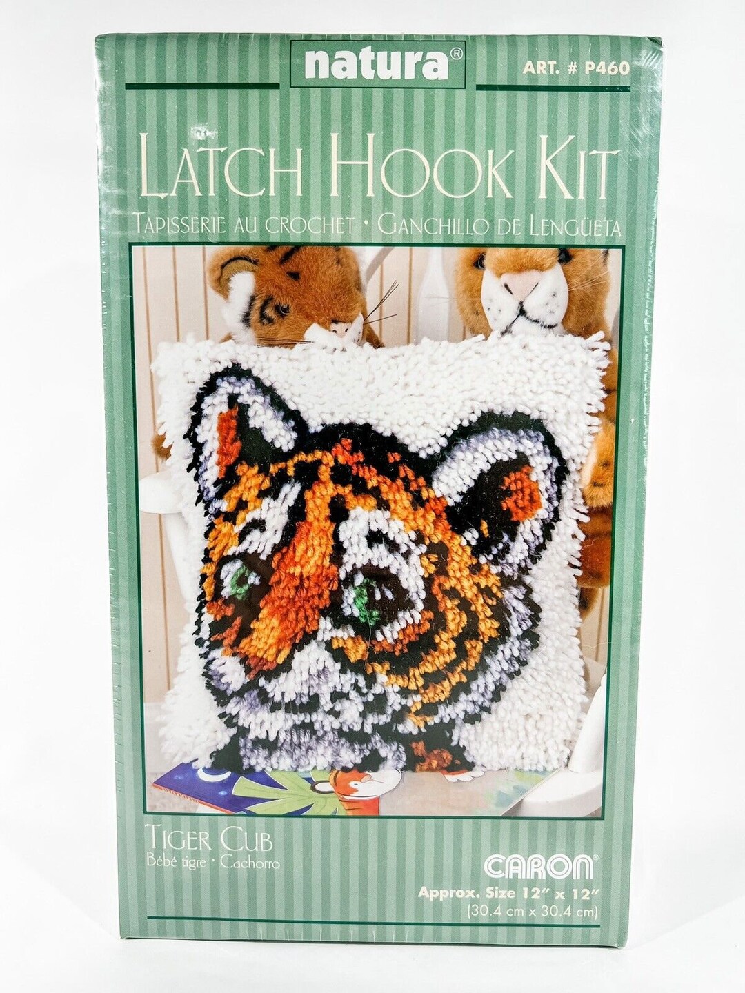 Natura Caron USA Latch Hook Kit TIGER CUB P460 New Sealed in Box - Etsy
