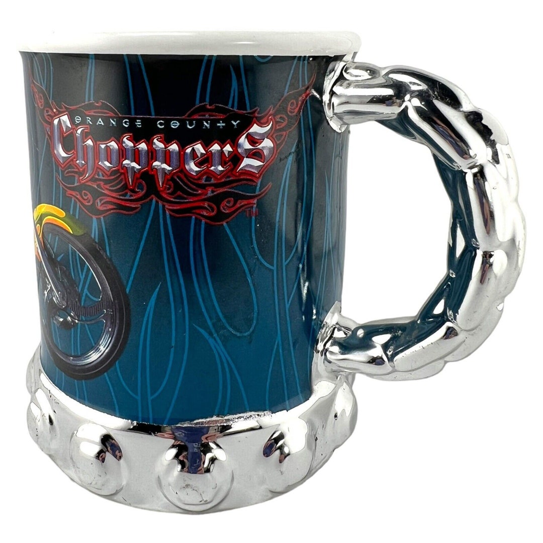 2004 Orange County Choppers Collectible Coffee Mug Silver - Etsy