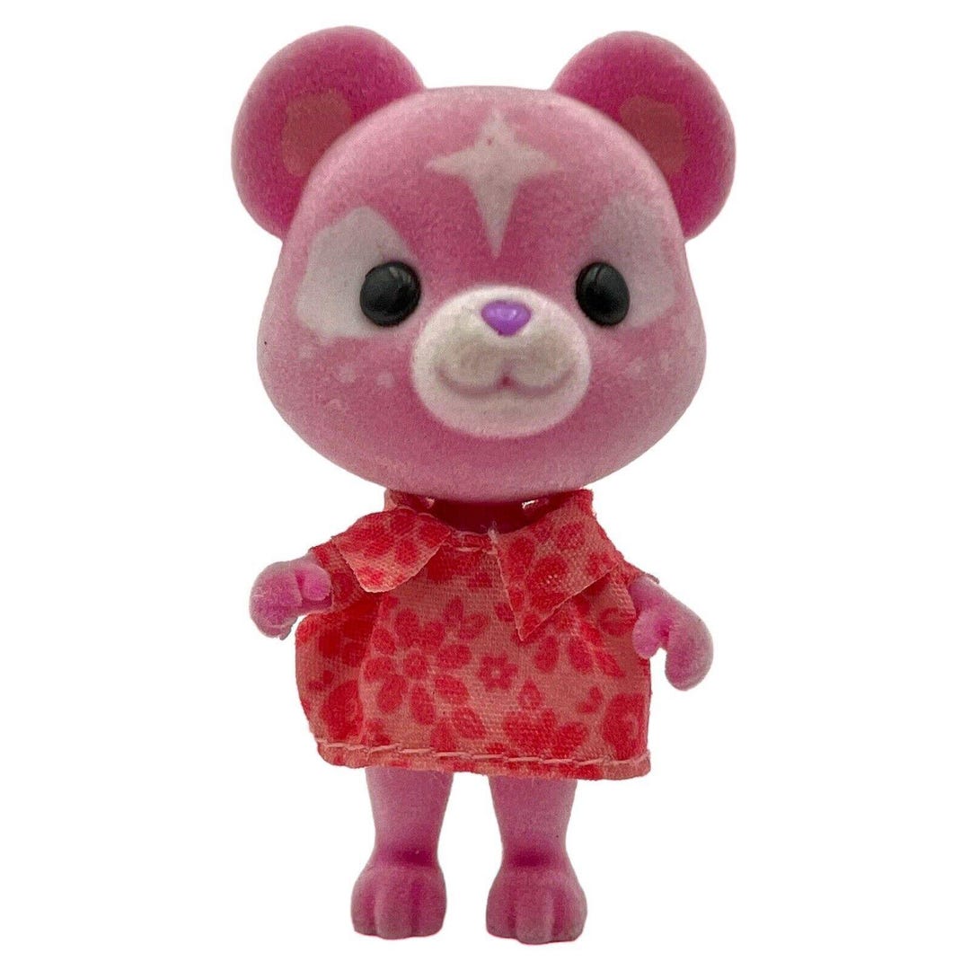 Sunny Days Ent Honey Bee Acres Rainbow Ridge Pals Zeke Pink Bear Figure ...