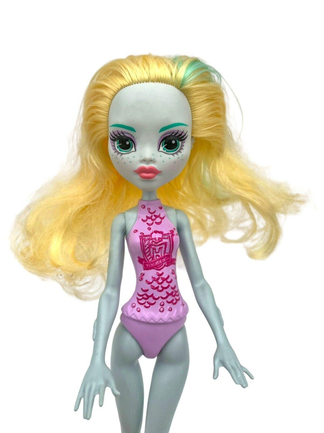 2016 Mattel Monster High LAGOONA BLUE Daughter of A Sea Monster Doll 11 ...