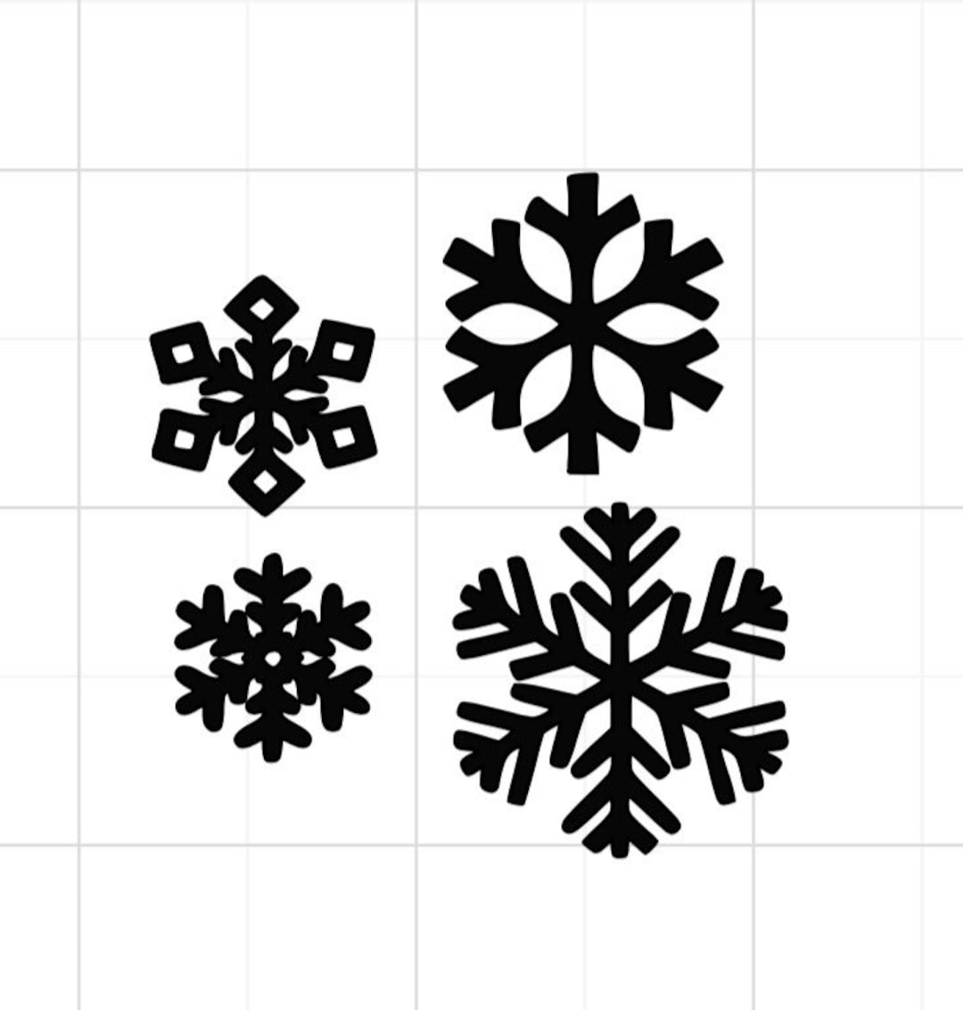 Snowflake SVG - Snowflakes SVG - Snow SVG - Snowflakes - Etsy
