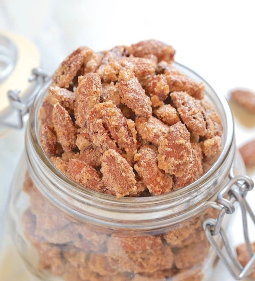Cinnamon Sugar Pecans - Candied Pecans - Fresh Pecans - North Carolina ...