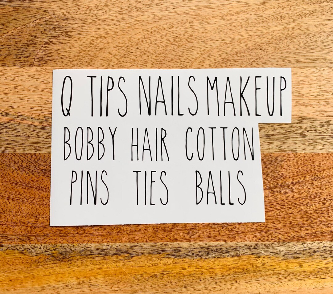 Rae Dunn Inspired Farmhouse Decals - Farmhouse Decals - Rae Dunn Beauty ...