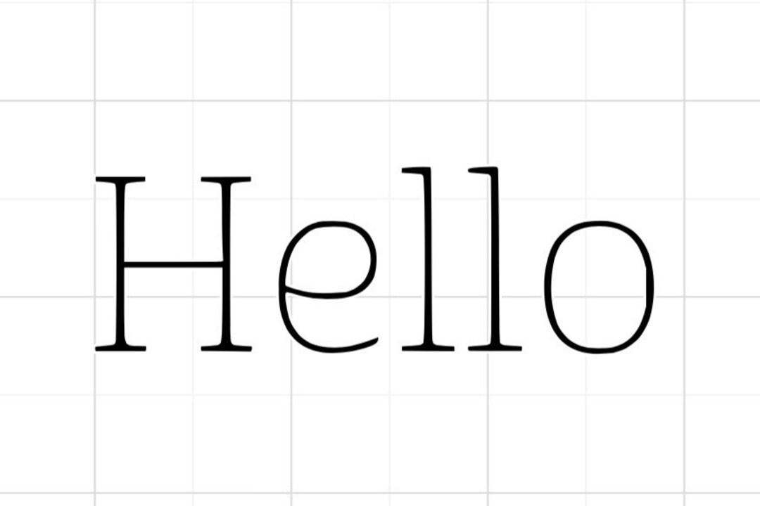 Hello SVG - Block Lettered Hello SVG - Hello - Etsy