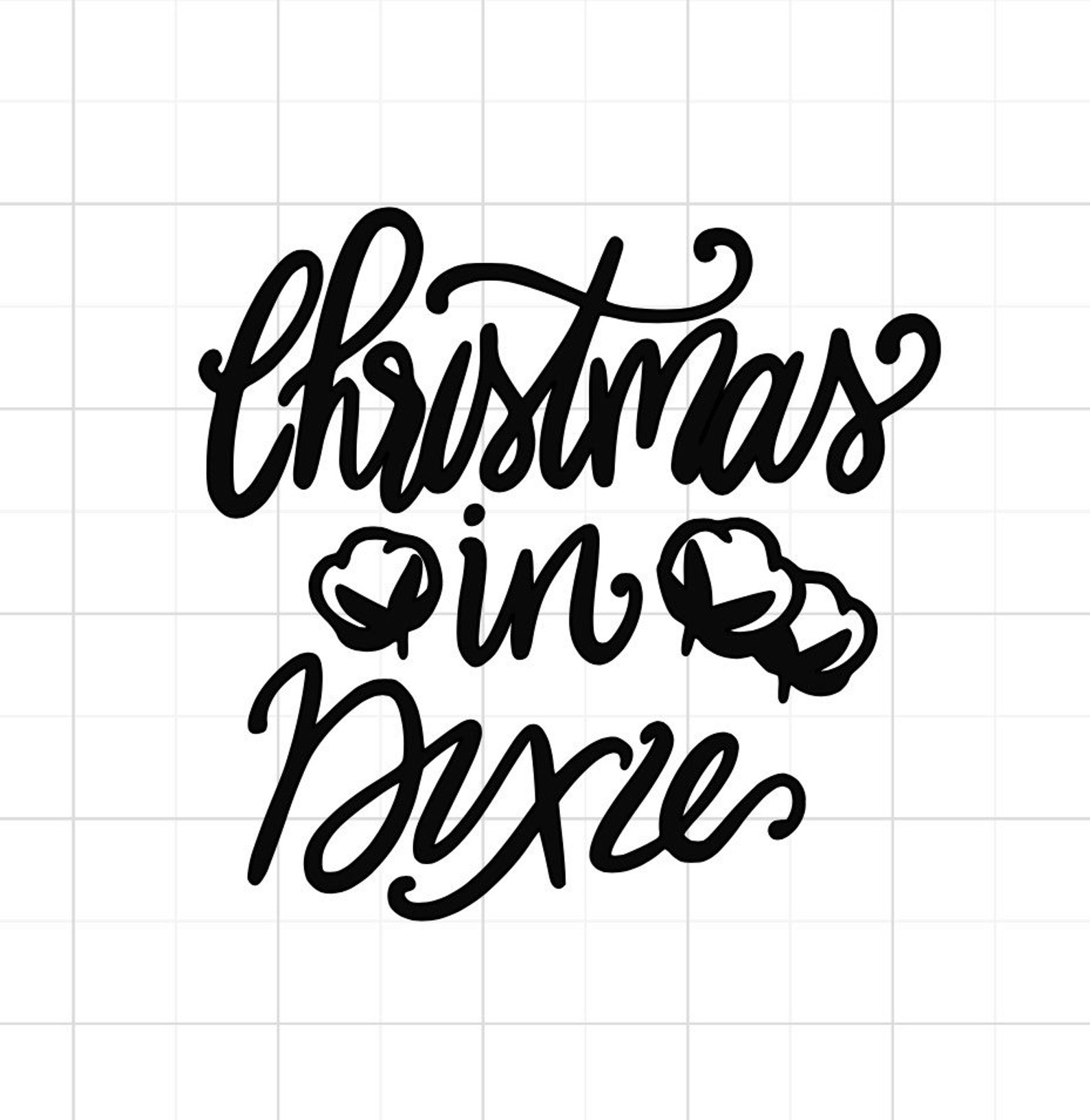 Christmas in Dixie SVG Dixie Christmas SVG Christmas in - Etsy