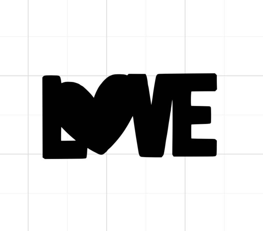 Amor SVG Te amo SVG San Valentín SVG Amor - Etsy México