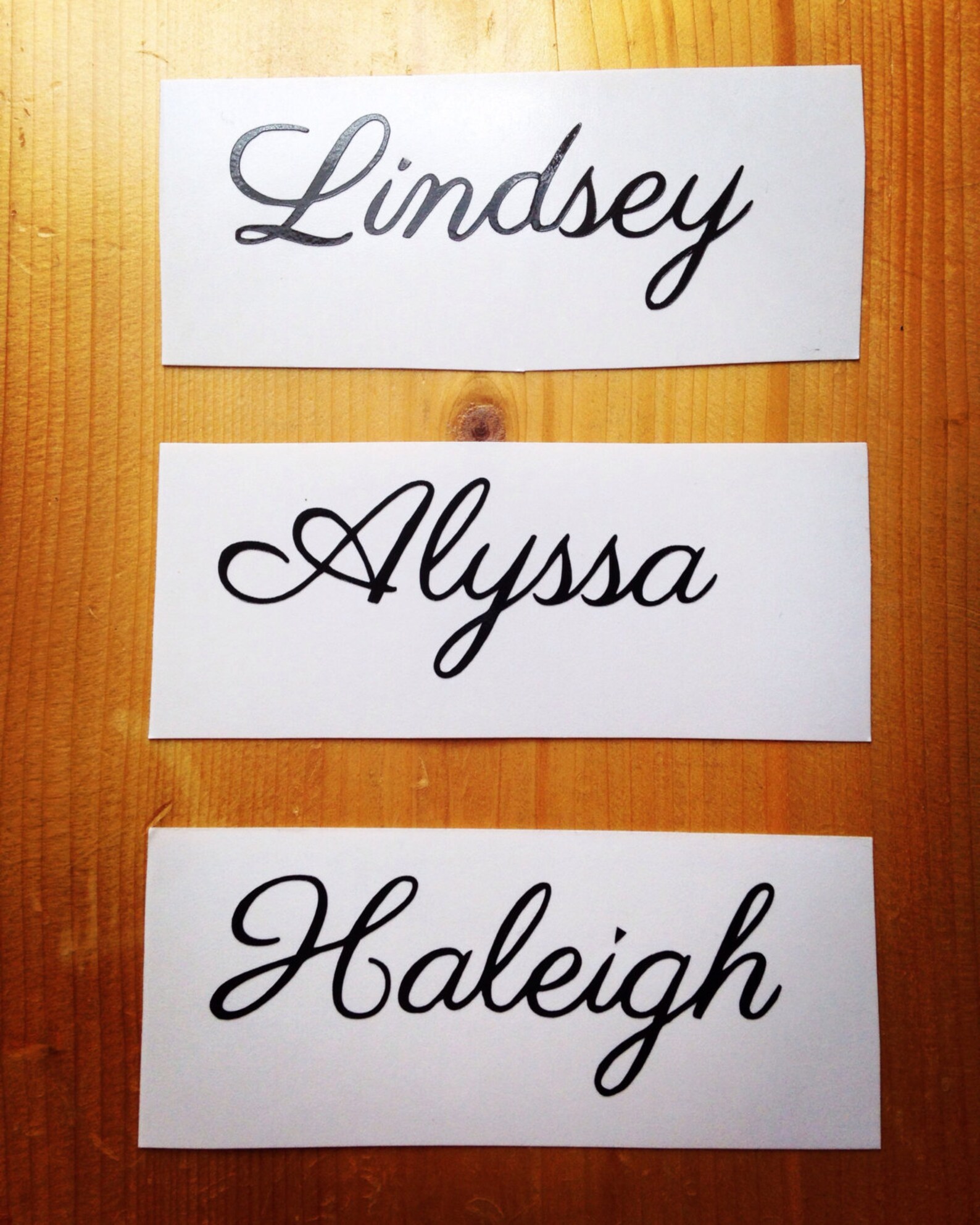 Bridesmaid Decals Names for Bridesmaid's Dress Hangers - Etsy