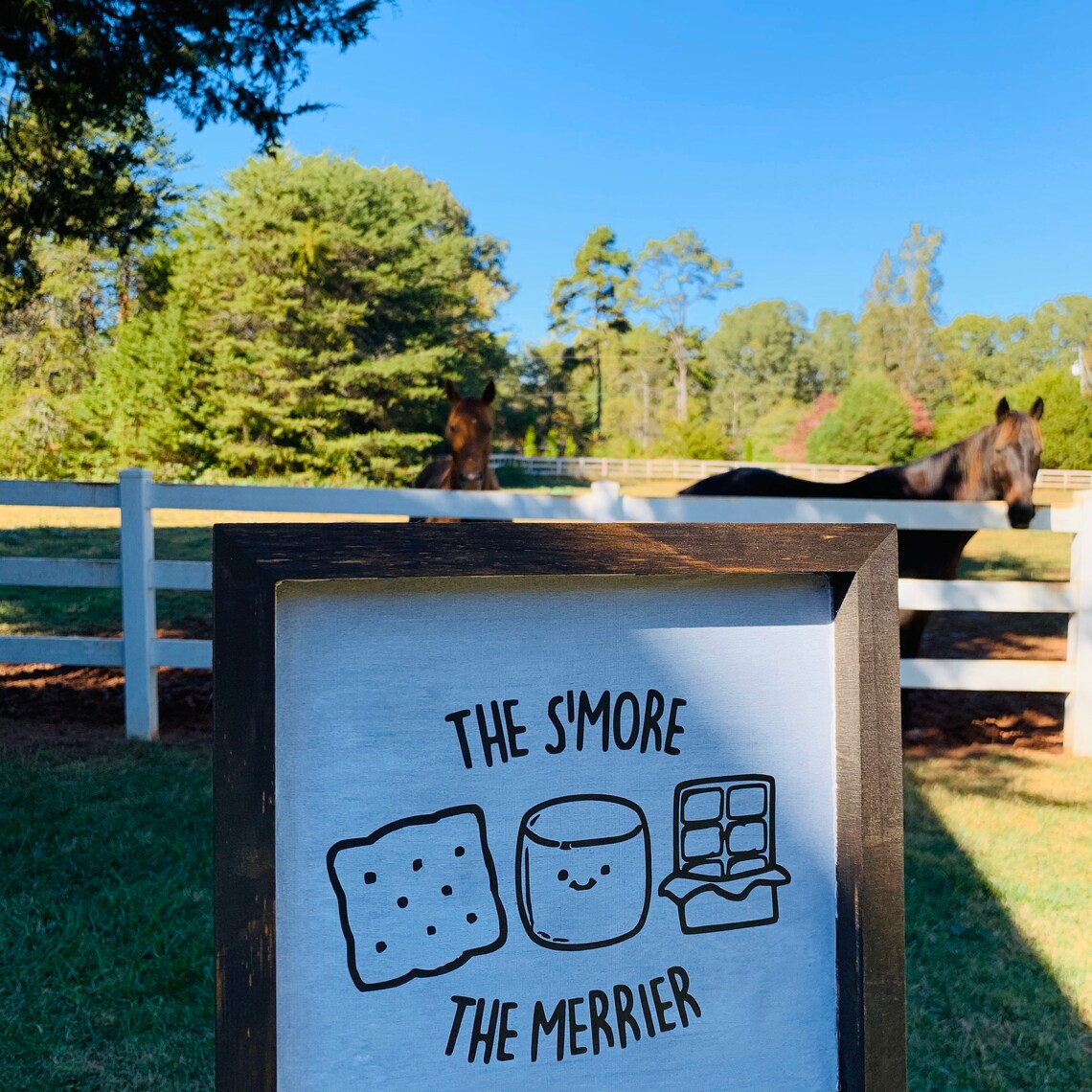 S'more Sign S'mores the S'more the Merrier | Etsy
